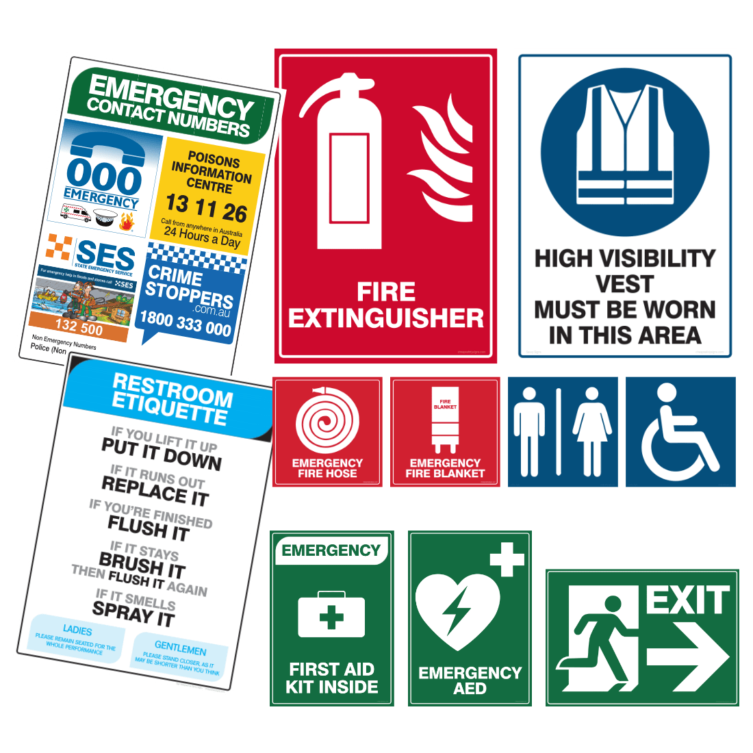 Savvy Signs | Cheap Safety Signs