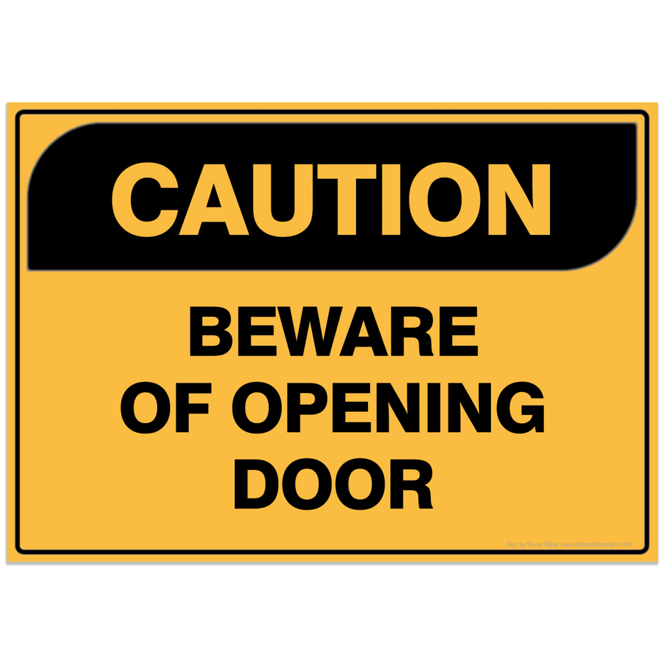 Caution Beware of Opening Door Safety Sign (digital file) | Cheap ... Caution Beware of Opening Door Safety Sign (digital file) | Cheap ...