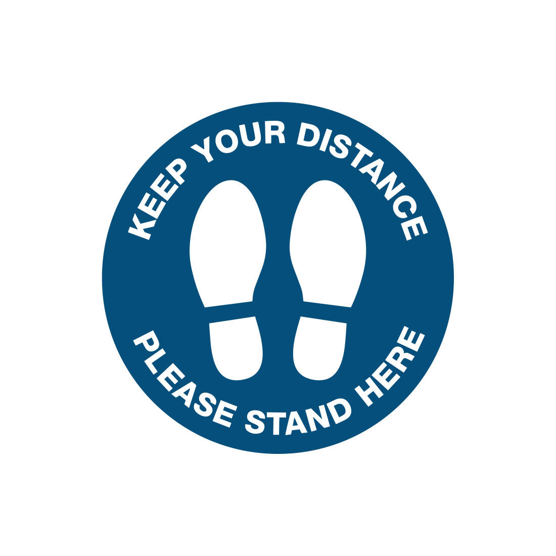 Mandatory Safety Sign - Keep Your Distance Please Stand Here Pictogram ... Mandatory Safety Sign - Keep Your Distance Please Stand Here Pictogram ...